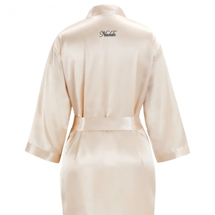 Nadula Free Gift Silk Nightgown Robe Intimate Lingerie Sexy Nightwear ...