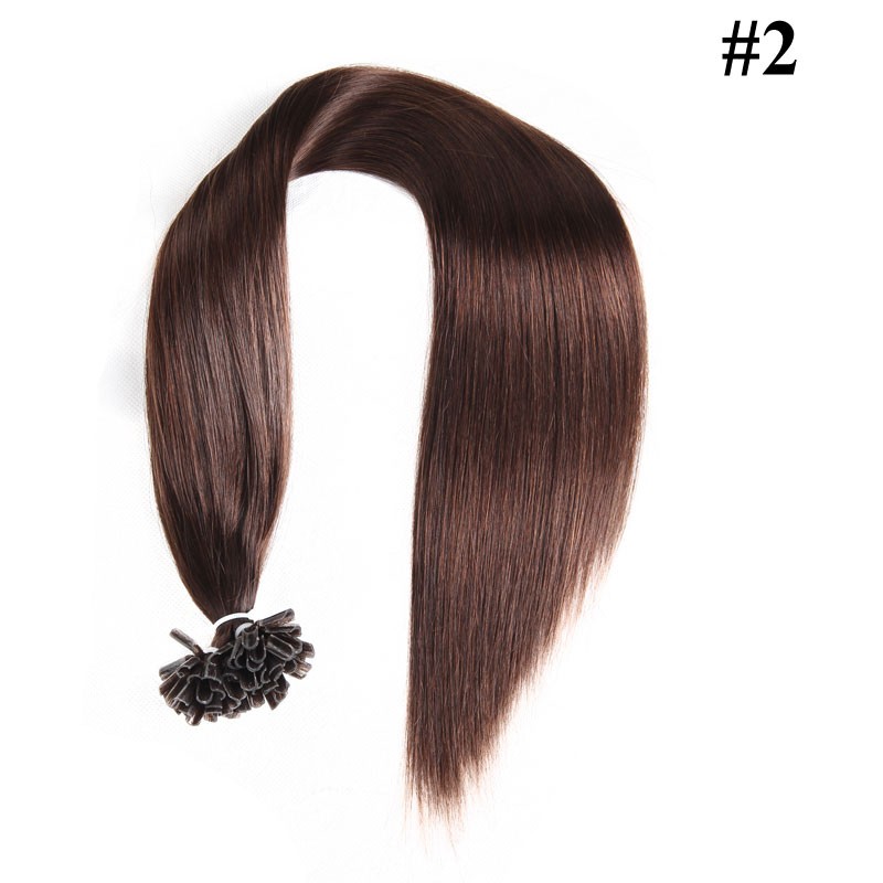 Nadula Cheap Pre Bonded U Tip Keratin Fusion Hair Extensions Peruvian