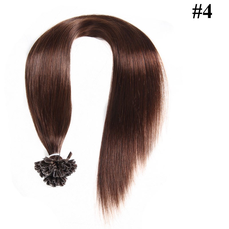 Nadula Cheap Pre Bonded U Tip Keratin Fusion Hair Extensions Peruvian