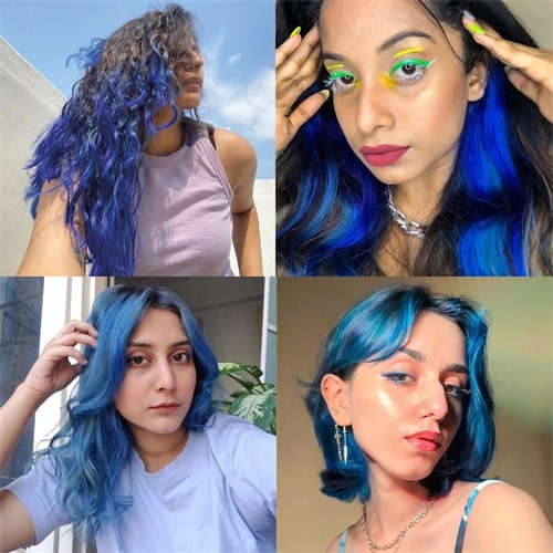 How To Achieve Ash Blue Hair Color At Home?,Hair Knowledge